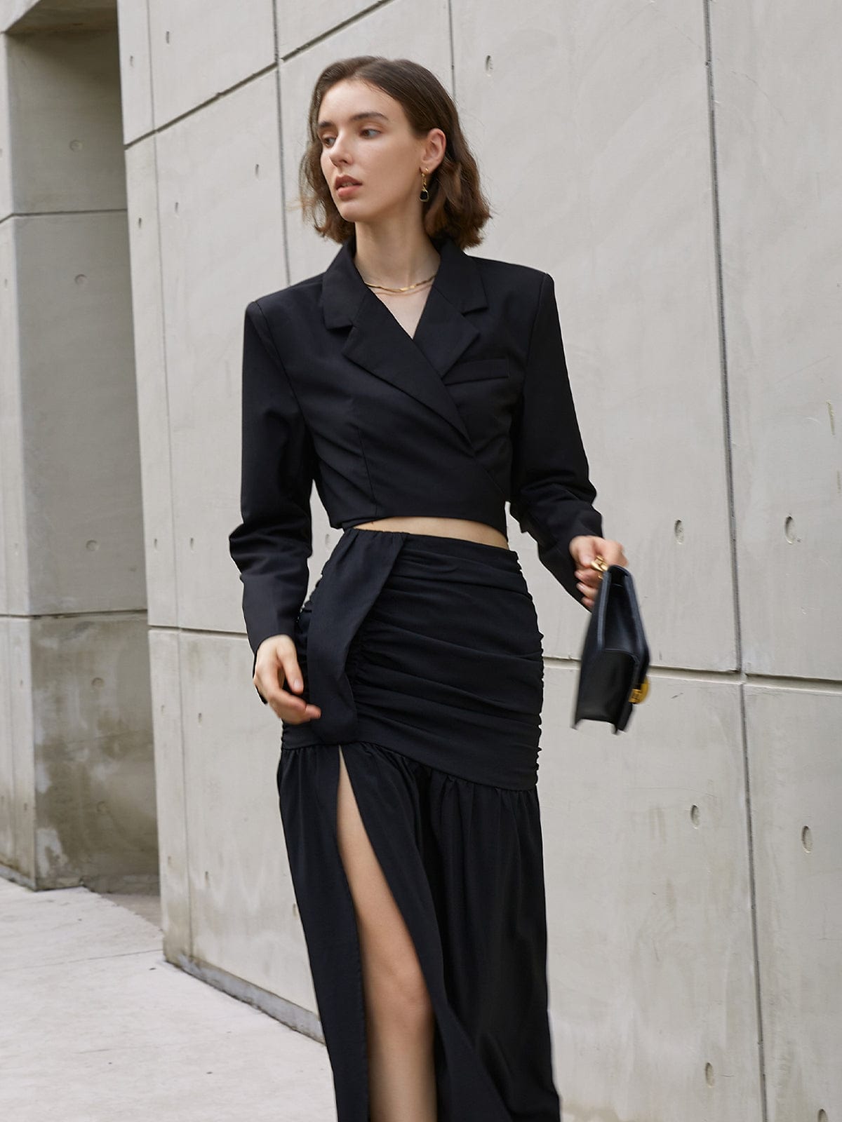 Zweiteiler Rock Und Blazer